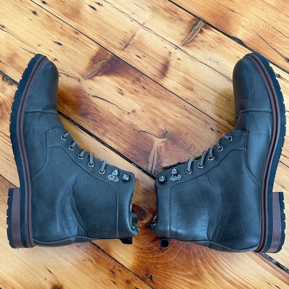 Primark | Shoes | Men Olive Dark Green Boots | Poshmark